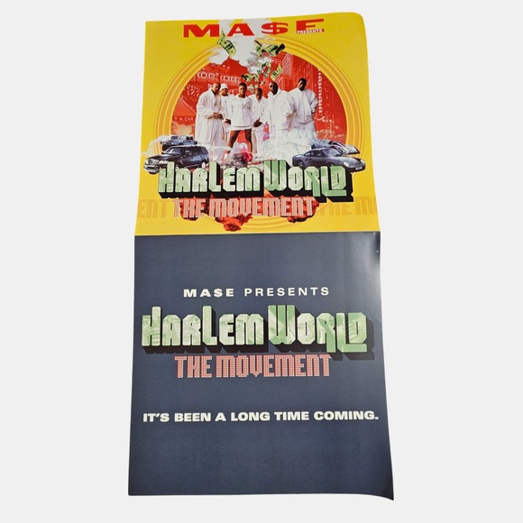 Art | Mase Presents The Harlem World The Movement 1999 Promo Flat ...